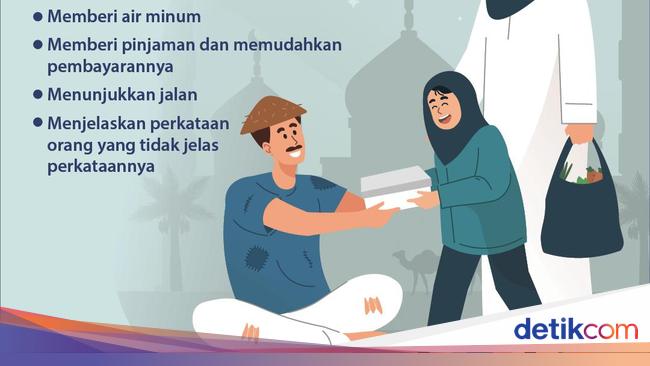 5 Amalan yang Termasuk Sedekah 5 Amalan yang Termasuk Sedekah