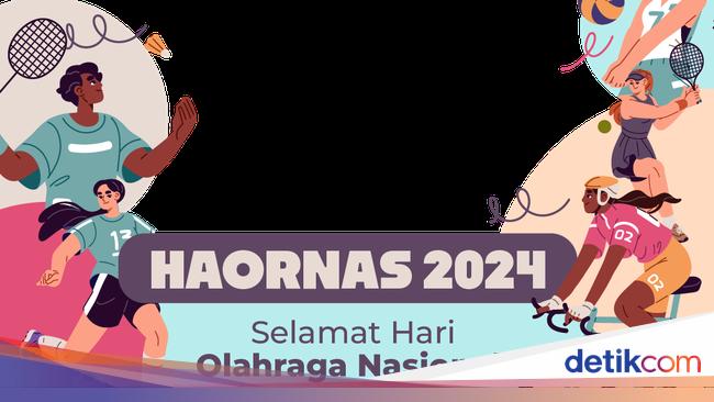 40+ Twibbon Hari Olahraga Nasional (Haornas) 2024 yang Unik dan Keren