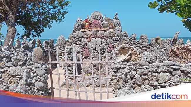 Pelinggih Estetik dari Batu Karang di Sanur, Jadi Tempat Ritual Sebelum ...