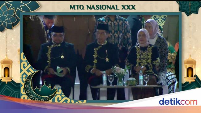 Jokowi Hadiri Pembukaan MTQ Nasional XXX 2024 di Samarinda