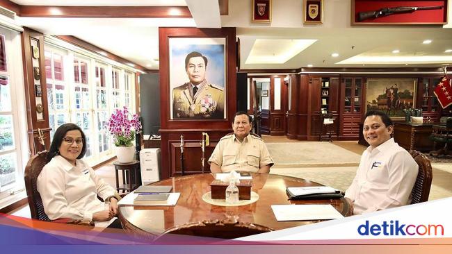 Terungkap Isi Pertemuan Prabowo dan Sri Mulyani