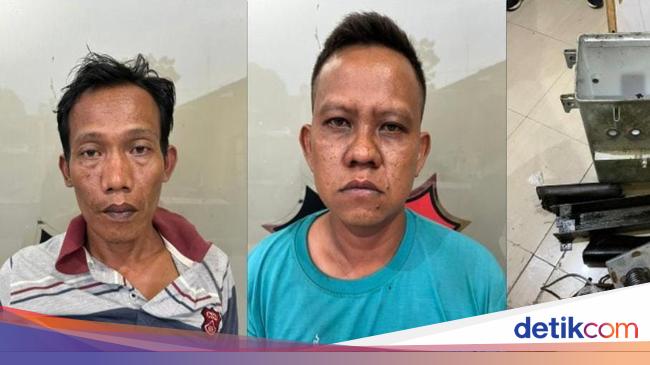 Curi Trafo Senilai Rp 20 Juta Milik PLN, 2 Pria di Prabumulih Ditangkap