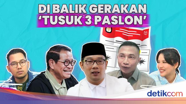 Di Balik Gerakan 'Tusuk 3 Paslon'