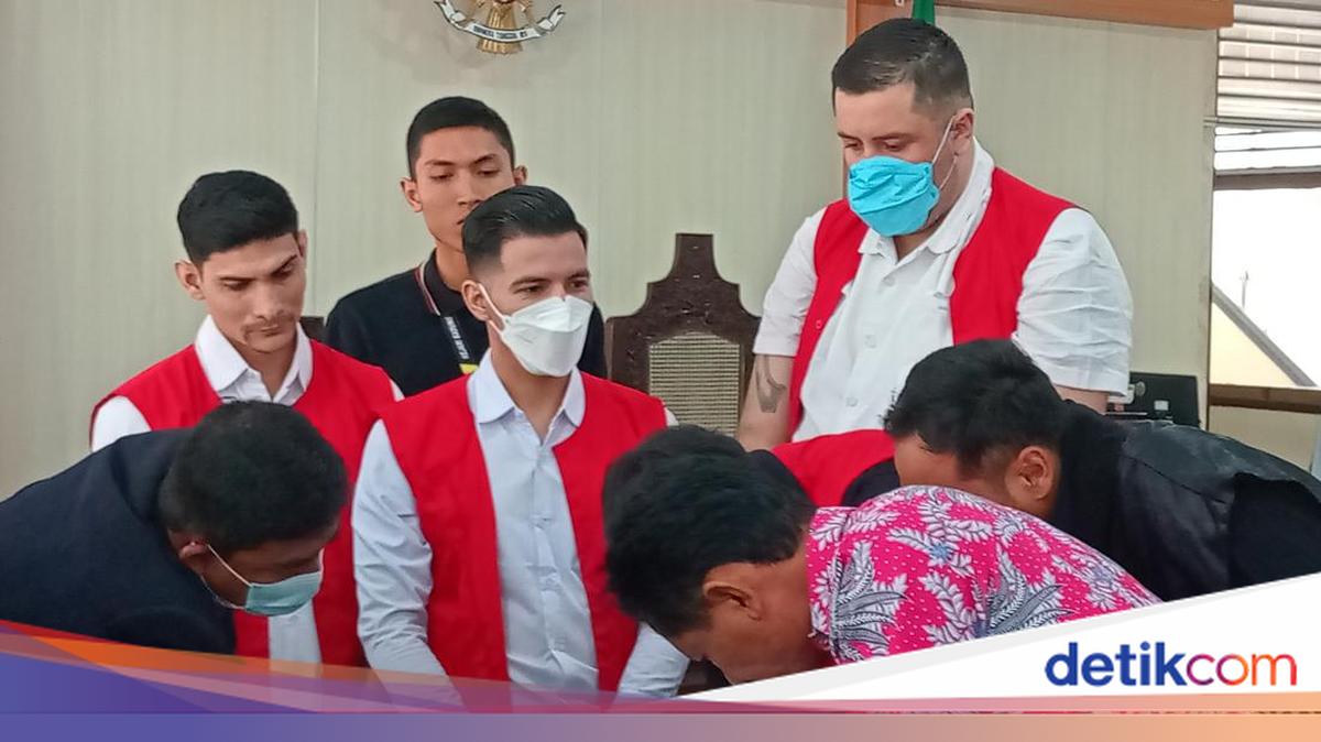Geng Meksiko Penembak WN Turki di Bali Divonis 3 Tahun 10 Bulan Bui