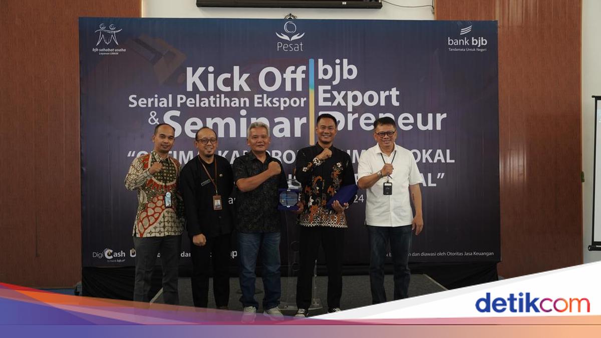 bank bjb Gelar Exportpreneur, Dorong UMKM Jadi Eksportir Baru