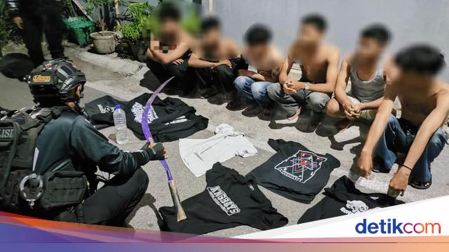 6 Remaja Keciduk Pesta Miras di Solo, Bawa Sajam Hendak Balas Dendam ...