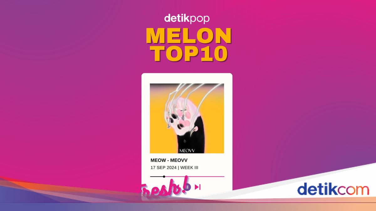 'MEOW' MEOVV Debut di Melon Top 100