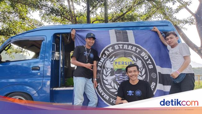 Angkot Biru dari Puncak Bogor dan Cara Coki cs Dukung Persib