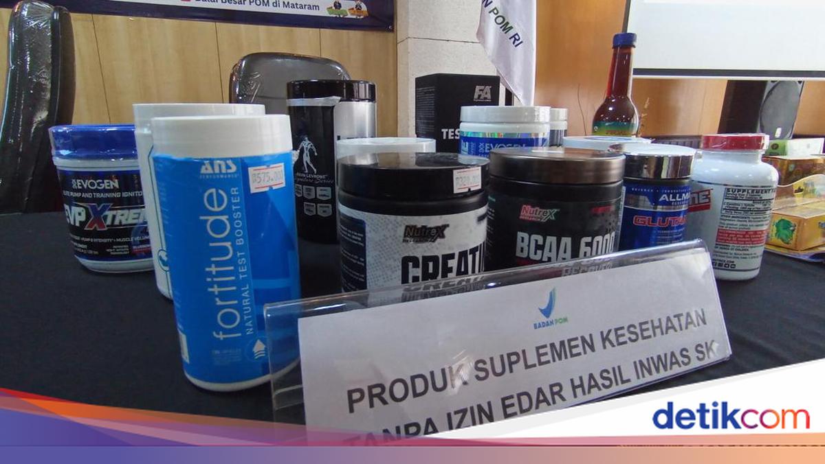BPPOM Ungkap Peredaran 2.732 Suplemen Kesehatan Ilegal-Berbahaya di NTB