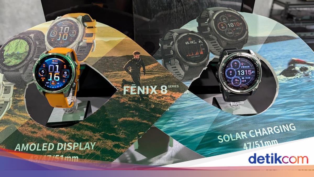 Garmin Fenix 8 Series Rilis di Indonesia, Harga Mulai Rp 17,9 Juta