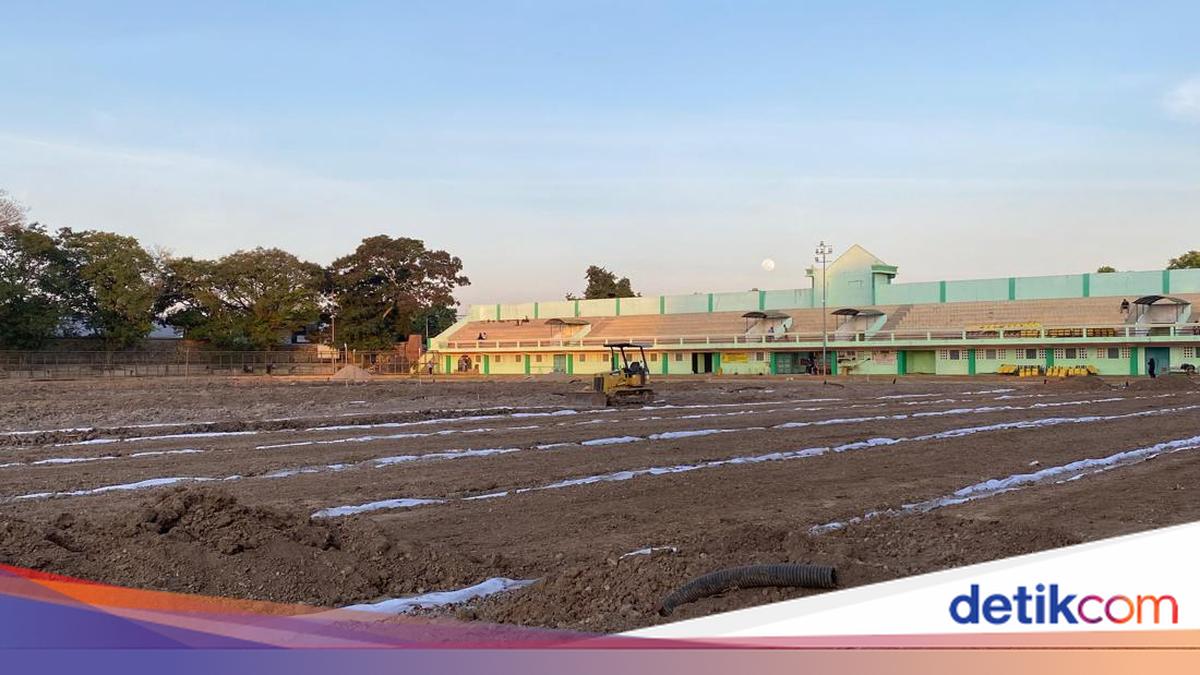 Asyik! Stadion Trikoyo Klaten Direnovasi, Rumput Diganti-Tribun Dibenahi