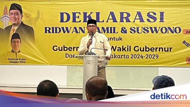 Ditemani Ketua Timses, RK Terima Dukungan dari Pasukan RIDO Jakarta