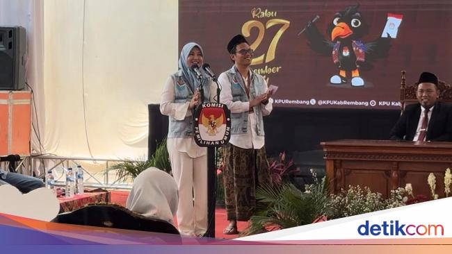 Dapat Nomor Urut 1 di Pilbup Rembang 2024, Vivit: Simbol Juara