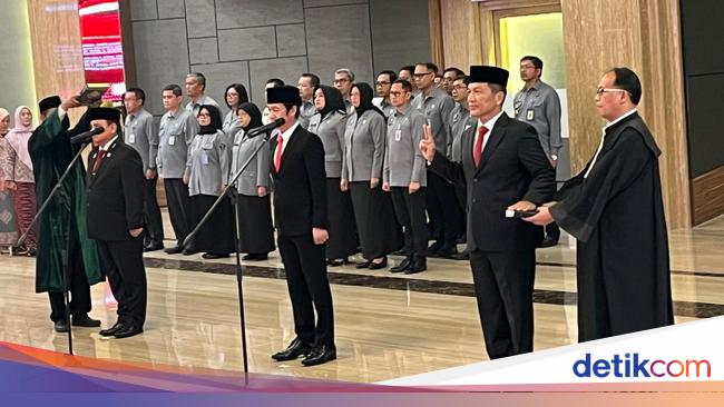 Eks Kapolrestabes Medan Nico Afinta Resmi Dilantik Jadi Sekjen Kemenkumham