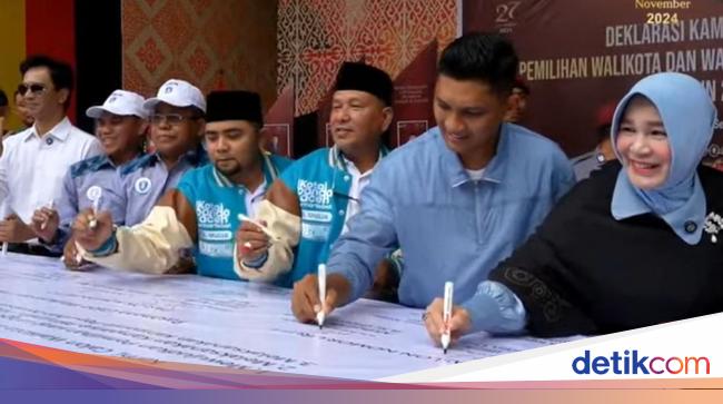 4 Cawalkot Banda Aceh Teken Deklarasi Kampanye Damai