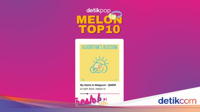 Single Baru QWER Jebol Melon Top 100