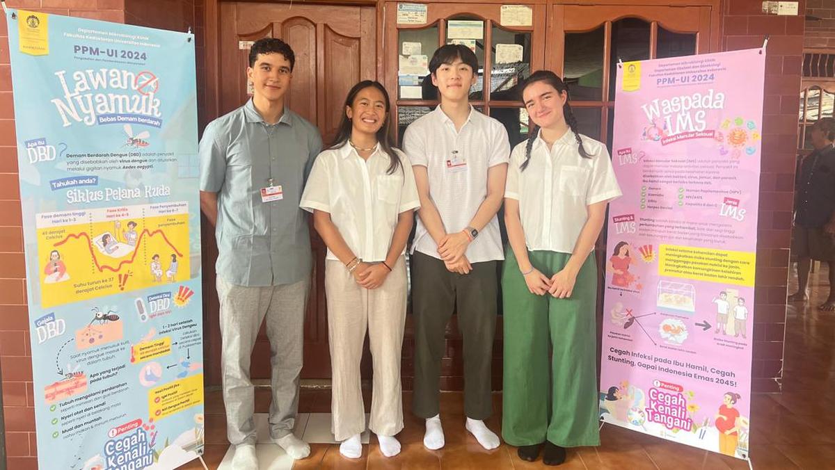 FK-UI dan Empat Mahasiswa Asing Lakukan Deteksi Dini DBD di Depok