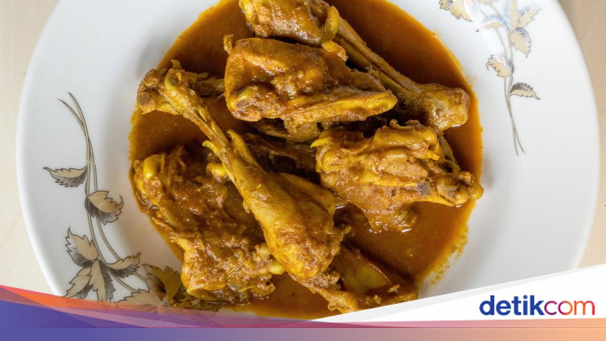 Resep Kari Ayam Kampung Tanpa Santan, Gurih Mantap Untuk Lauk Bekal