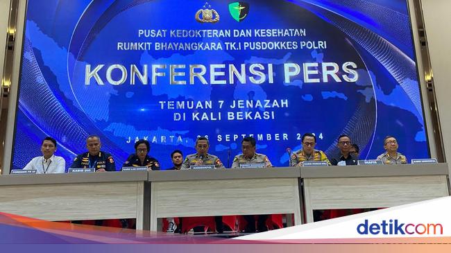 Penjelasan Polisi soal Mengapa Keluarga Tak Bisa Lihat 7 Jasad Kali Bekasi