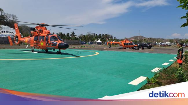 Basarnas Siagakan 2 Helikopter di Medical Center MotoGP 2024
