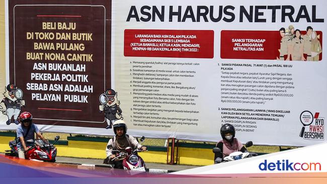 Jelang Pilkada, Baliho Sosialisasi Netralitas ASN Terpampang di Malut