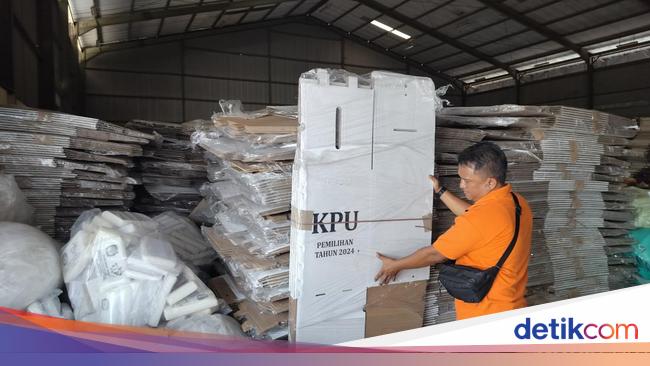 KPU Kabupaten Malang Mulai Terima Logistik Pilkada 2024