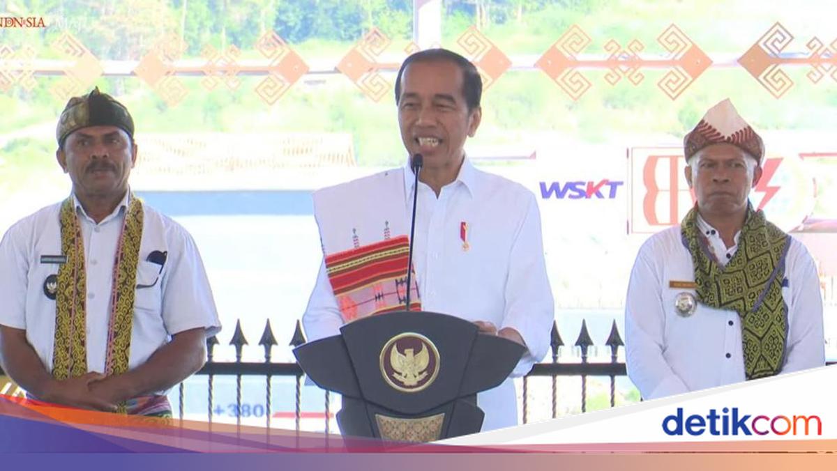 Jokowi Resmikan Bendungan Temef di NTT yang Telan Anggaran Rp 2,7 T