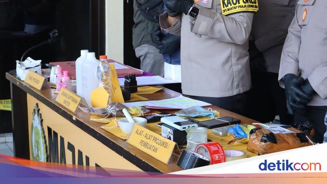 Polisi Bongkar 'Pabrik' Sinte di Indekos Majalengka