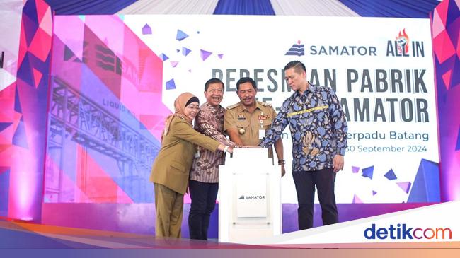 Pabrik Oksigen Terbesar di RI Diresmikan, Investasi Tembus Rp 500 M