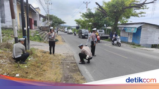 Siswa SD di Banggai Tewas Tertabrak Motor-Mobil Saat Hendak Menyeberang Jalan