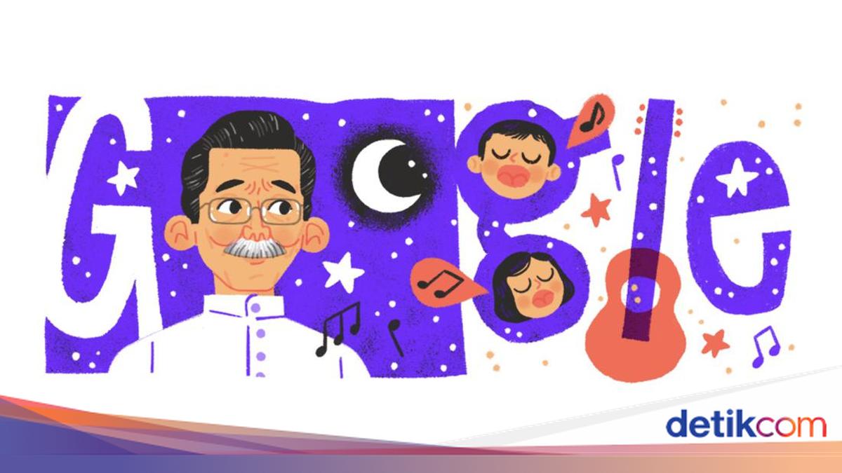 Google Doodle Kenang Sosok AT Mahmud, Pencipta Lagu Terkenal Asal Sumsel