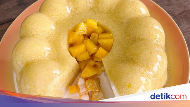 Resep Puding Mangga Susu, Lembut Manis Untuk Camilan
