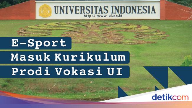 Infografis: E-Sport Masuk Kurikulum Prodi Vokasi UI