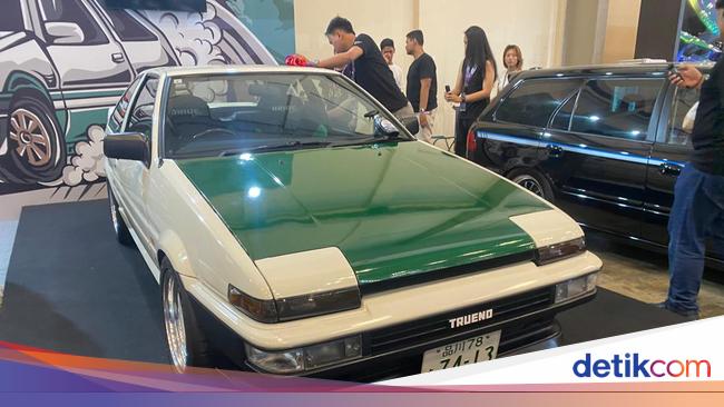 Pertama Kalinya! Toyota Trueno AE86 Milik Drifter Keiichi Tsuchiya Mampir ke Indonesia