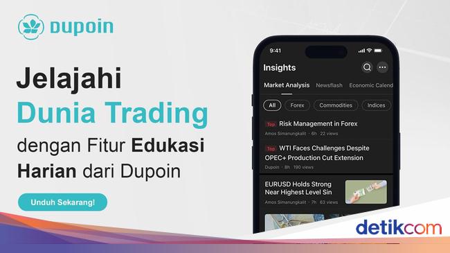 Edukasi Para Trader, Dupoin Gelar Live Trade XAUUSD Gratis