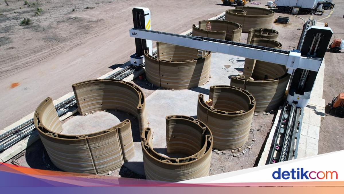 Potret Proyek Hotel Pertama di Dunia yang Dibangun dengan Printer 3D