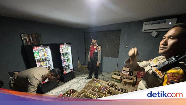 Polisi Gerebek Emak-emak Punya Gudang Miras di Klaten, Ini Penampakannya