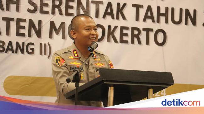 Kapolres Mojokerto Larang Konvoi Malam Tahun Baru
