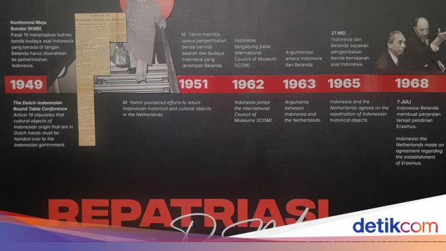 Lihat Arca RI Repatriasi dari Belanda di Museum Nasional, Yuk!