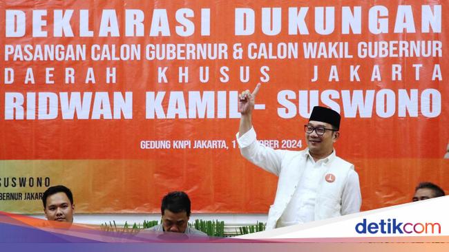 Ridwan Kamil Dapat Dukungan dari Partai Buruh di Pilgub Jakarta Ridwan Kamil Dapat Dukungan dari Partai Buruh di Pilgub Jakarta