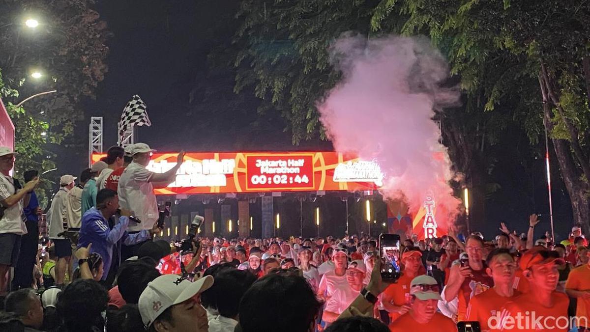 Hari Kedua Jakarta Running Festival 2024, Pelari Dapat Rute dengan View ...