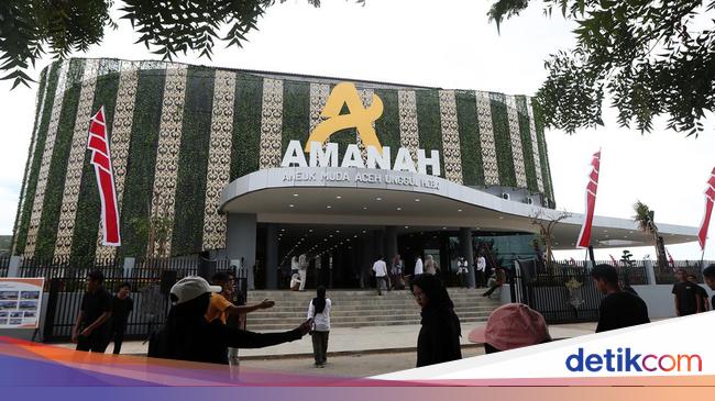 Penampakan Gedung AMANAH Aceh yang Akan Diresmikan Jokowi