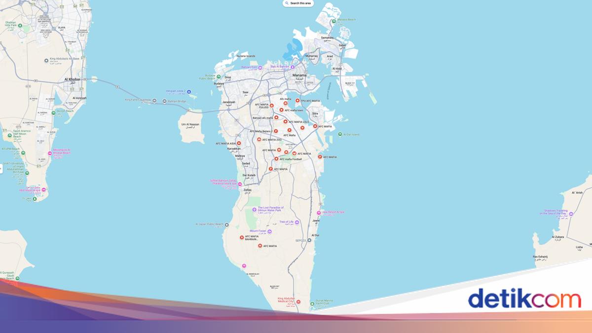 Google Maps Bahrain 'Ramai' AFC Mafia