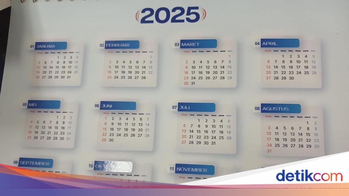 Kalender 2025 Libur Nasional-Cuti Bersama serta Link Download PDF-nya