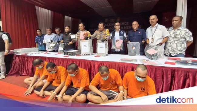 5 Pencuri Modul BTS di Jakpus Ditangkap, Kerugian Rp 120 Miliar