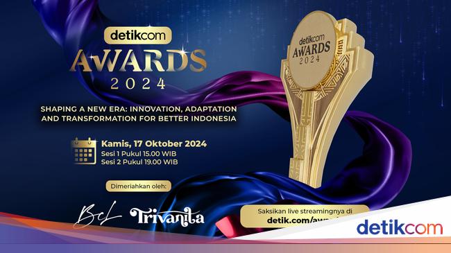 detikcom Awards 2024 Segera Hadir! Ajang Penghargaan Kontribusi untuk Indonesia