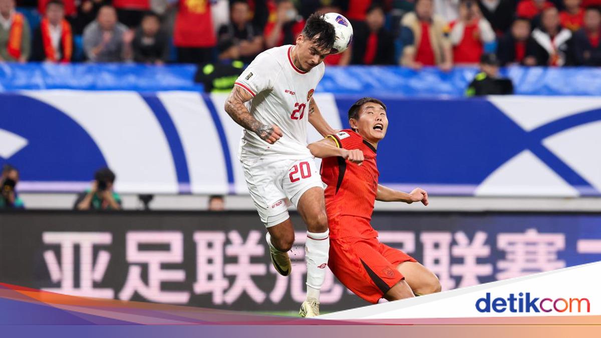 Statistik Timnas Indonesia Usai Kalah 1-2 dari China: Garuda Kurang Efektif