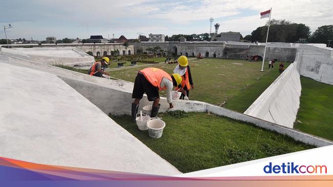 Benteng Marlborough Bengkulu Dipercantik
