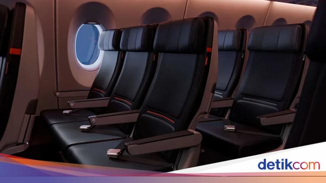 Maskapai Ini Luncurkan Kabin Baru yang Ramping dan Terlihat Nyaman
