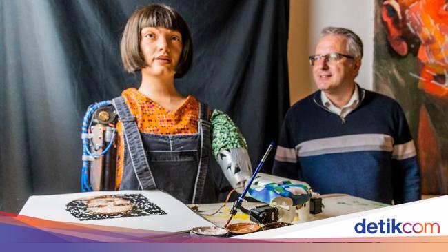 Pertama Kali di Dunia, Lukisan Karya Robot Akan Dijual di Sotheby's